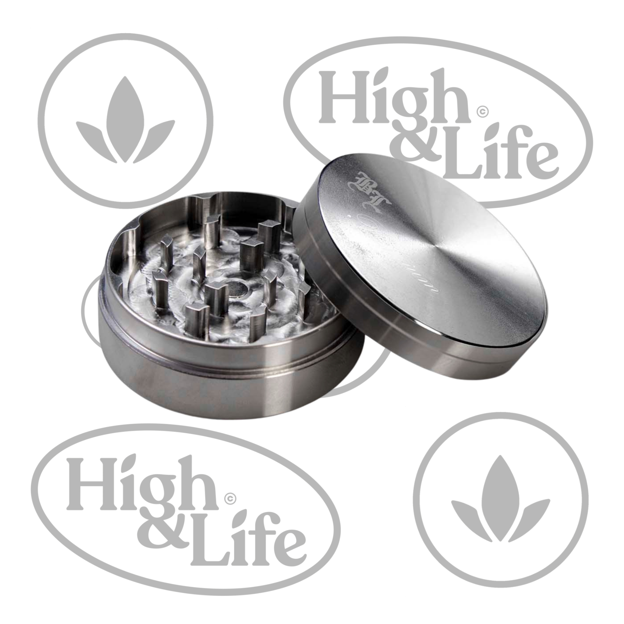 BL 2-osainen alumiinigrinderi – Black Leaf Grinderit | Highlife.fi ...