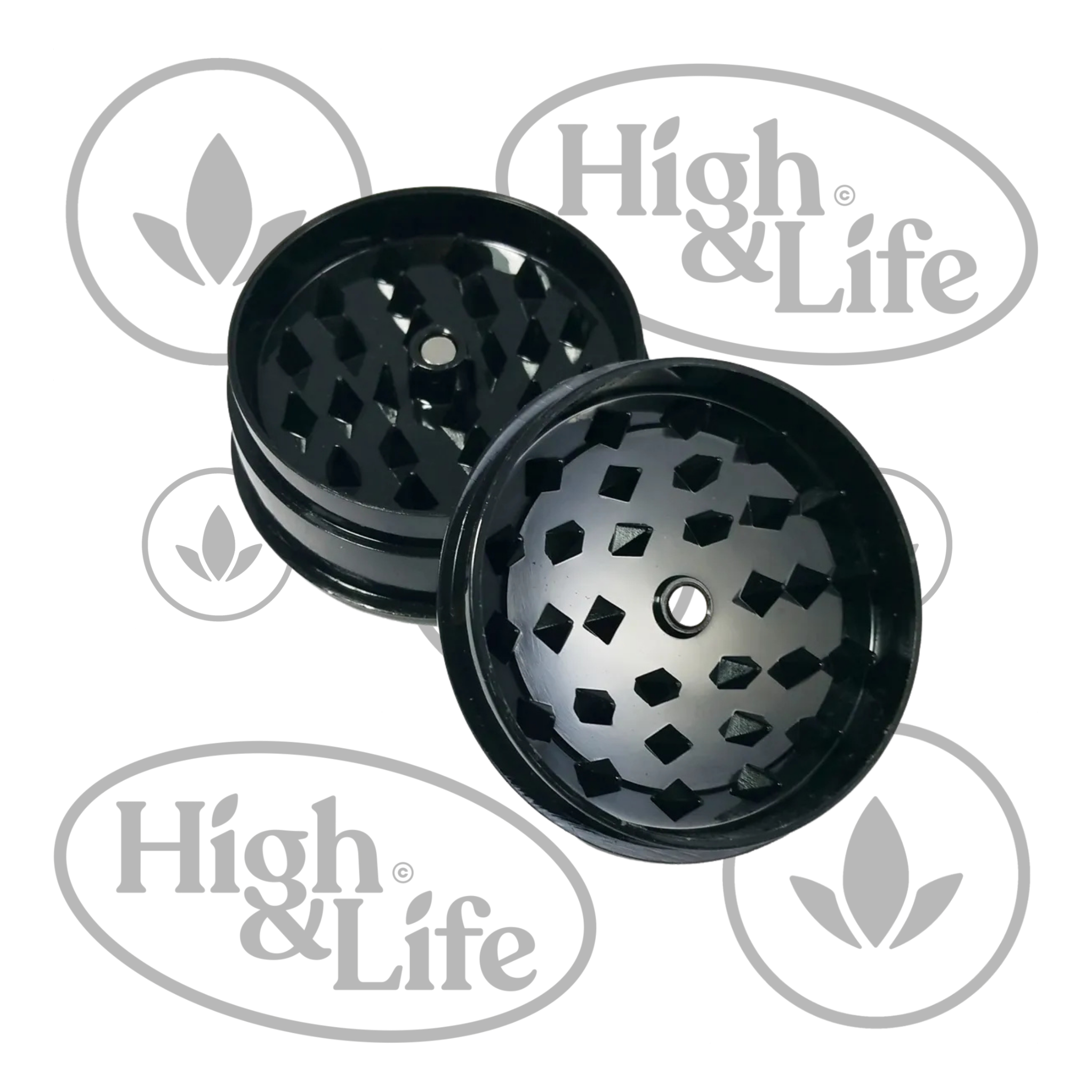 Muovinen 2-osainen grinderi – High & Life Grinderit | Highlife.fi ...